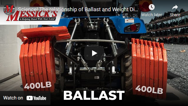 The Relationship Between Tractor Ballast and Weight Distribution ...