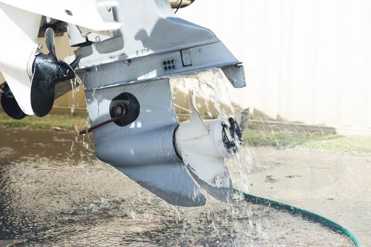 Flushing Yamaha Outboard Enignes Eric's Outboard - Marine Service Inc ...