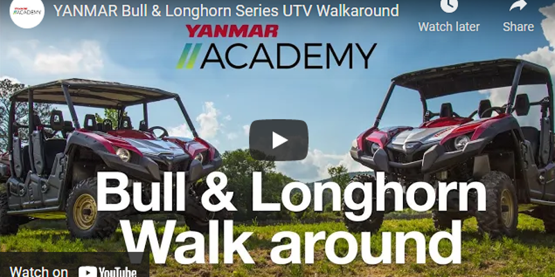 YANMAR Bull & Longhorn Series UTV Review Tractor Ranch Company Phoenix ...