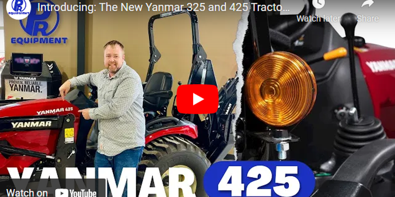 Introducing the New Yanmar 325 and 425 Tractors Tractor Ranch Company ...
