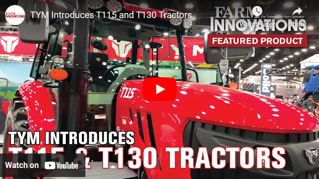 Introducing the New TYM T115 and T130 Tractors Tractor Ranch Company ...