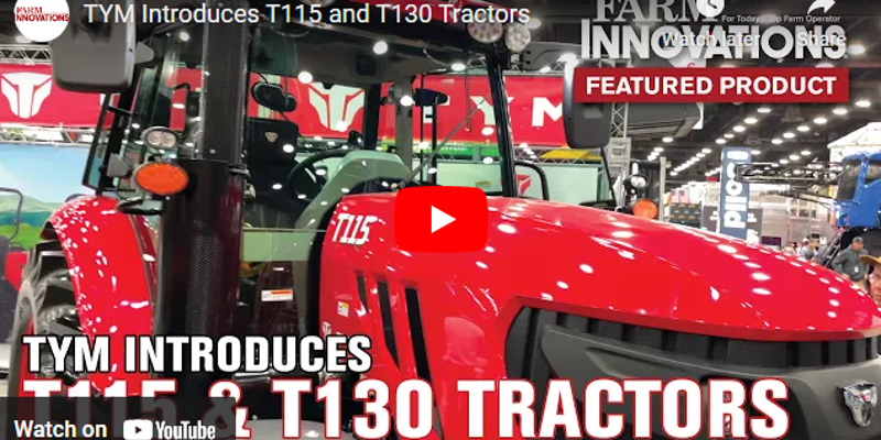 Introducing the New TYM T115 and T130 Tractors Tractor Ranch Company Phoenix, AZ (602) 734-9944
