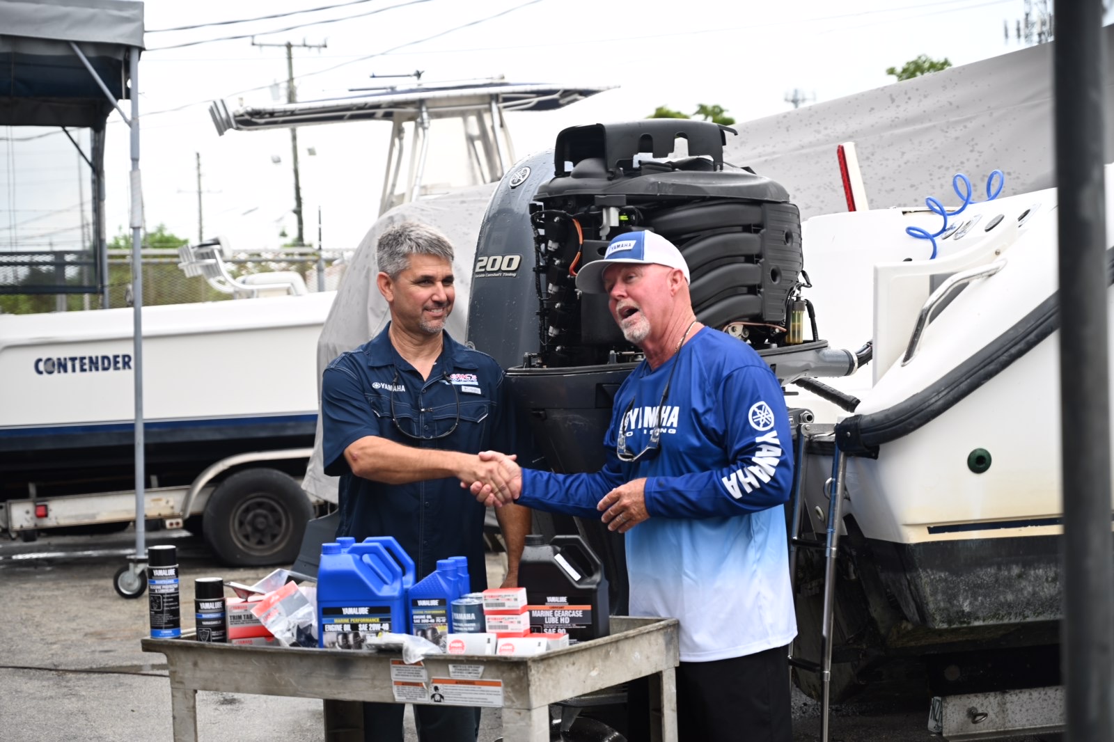 Captain Rick Murphy on Maintenance Eric's Outboard - Marine Service Inc ...