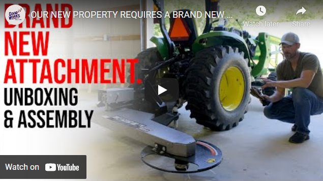 How to Use a Fenceline Tractor Mower Tractor Ranch Company Phoenix, AZ ...