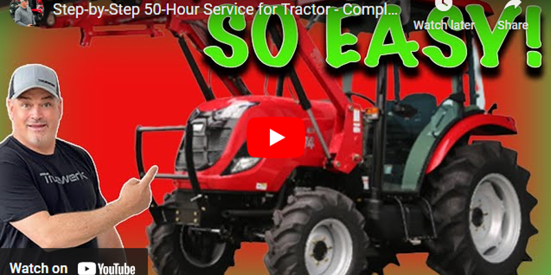 50-Hour Tractor Service Tutorial Tractor Ranch Company Phoenix, AZ (602 ...