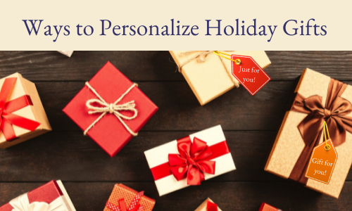 Ways to Personalize Gifts