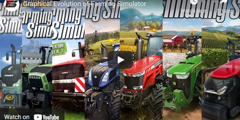 Evolution of the Farming Simulator Tractor Ranch Company Phoenix, AZ ...