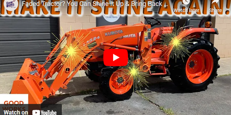 How to Restore a Faded Tractor Fast and Cheap Tractor Ranch Company ...