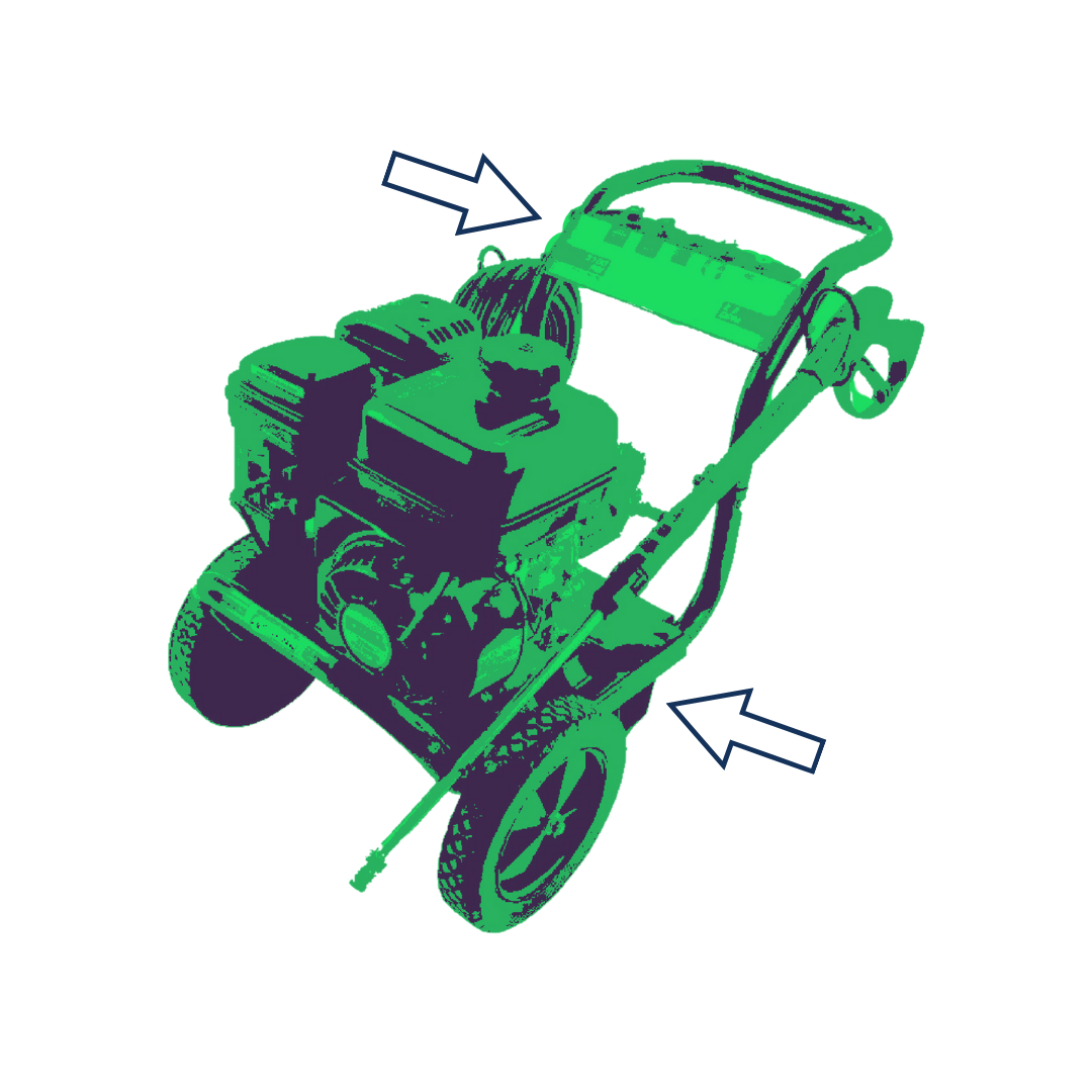 Locating Your Pressure Washer's Model Number